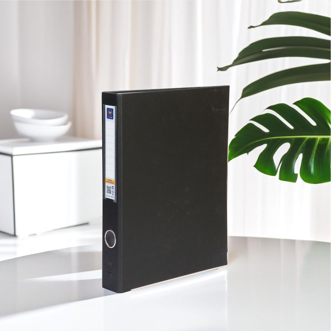 Worldone 2D Ring Binder File | A4 Size with 25mm Electroplated Clip, S ...