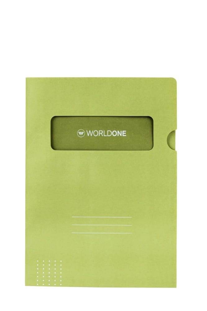 Worldone Eco Friendly Document Organizer/ India's FIRST Paper L Folder ...