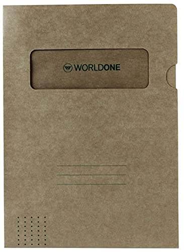 Worldone Eco Friendly Documents Organizer, Fine Quality Paper L Folder ...