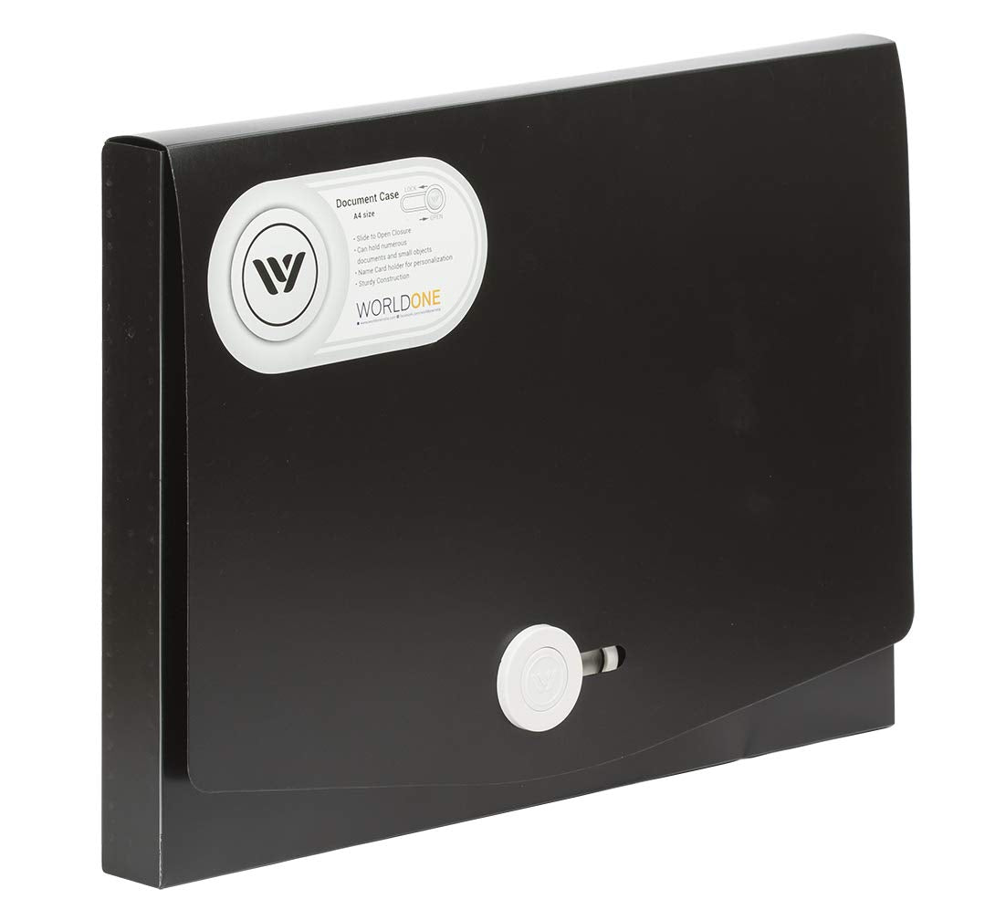 A4 Unique Slide Button Document Case – Worldone India Shoppe