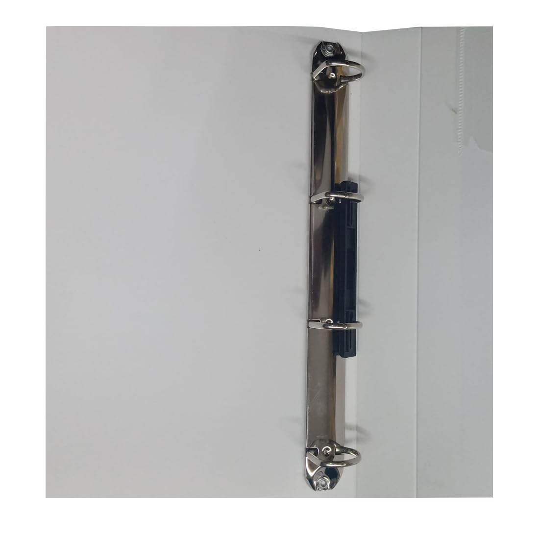 Worldone 4D Ring Binder File for Documents 25mm Chrome Plated Clip wit ...