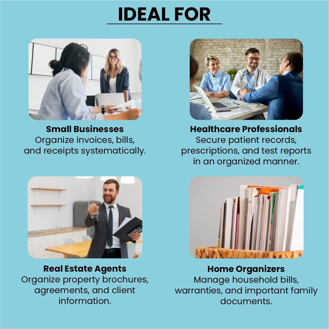 Worldone Clear L Folder, Made of fine Virgin 140 Micron, Ideal for Kee ...