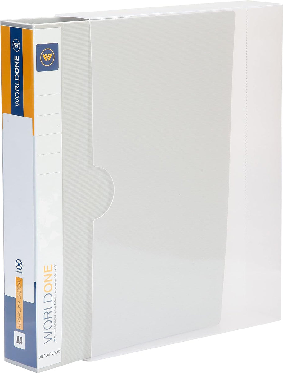 Display Book with 100 Pockets with case – Worldone India Shoppe
