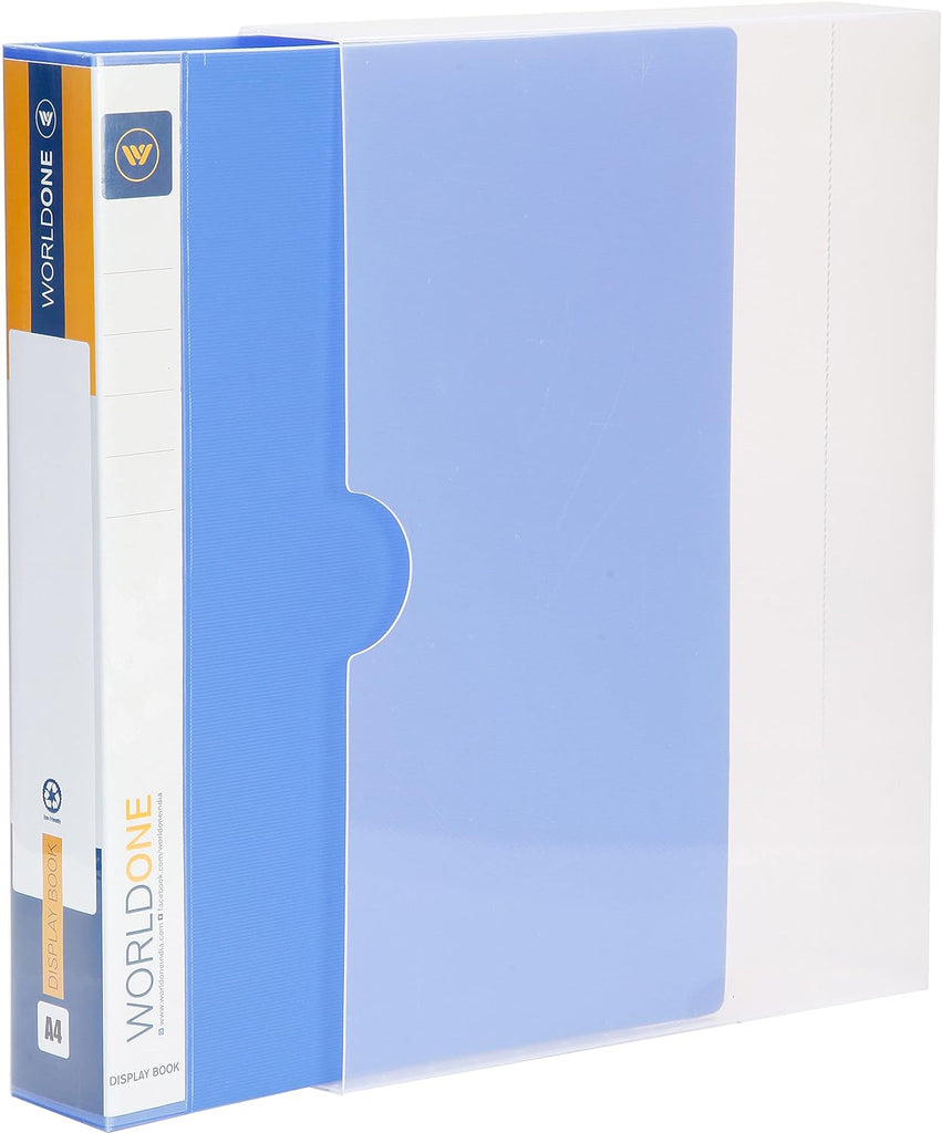 Display Book with 100 Pockets with case – Worldone India Shoppe