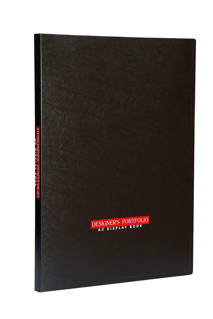 A3 Size Designer Portfolio Display Book with 20 Non-detachable Pockets ...