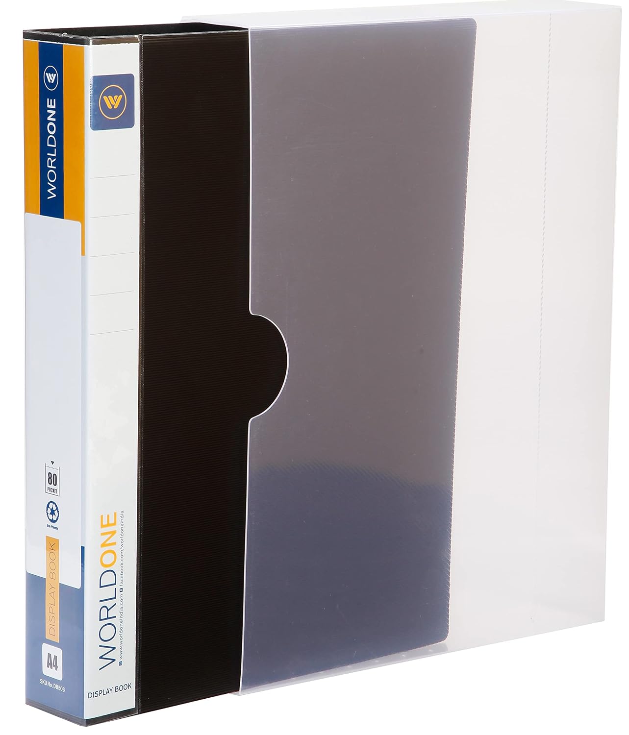Display Book with 80 Pockets with case – Worldone India Shoppe