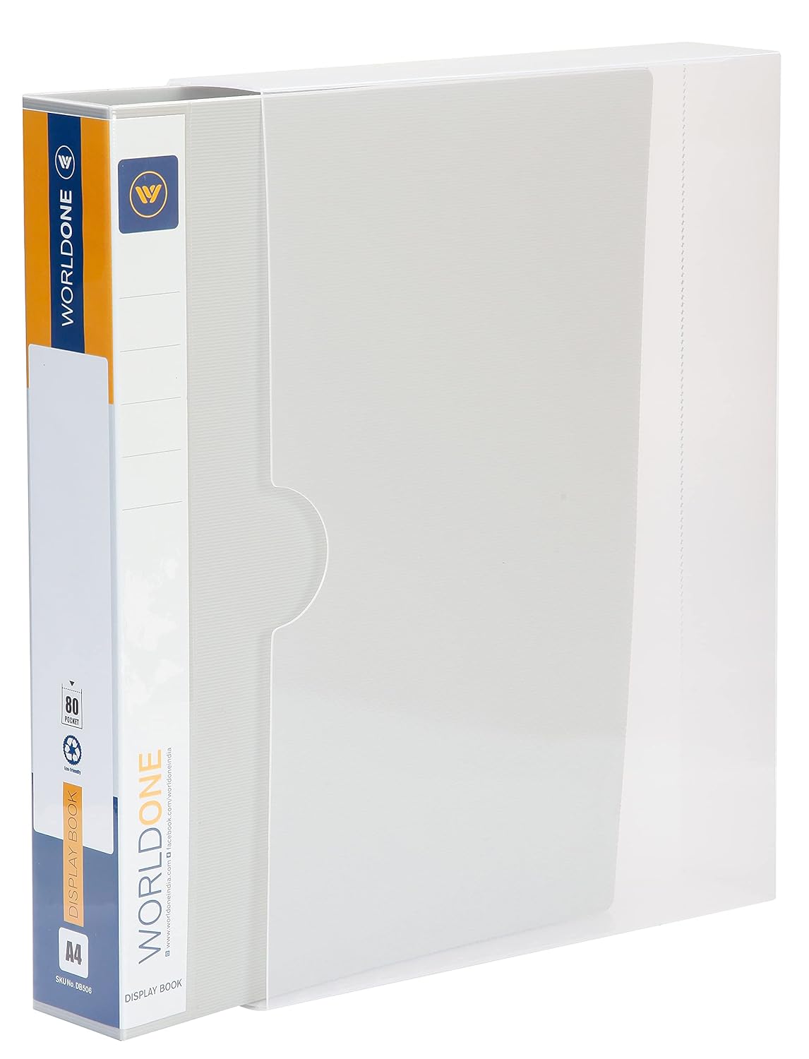 Display Book with 80 Pockets with case – Worldone India Shoppe