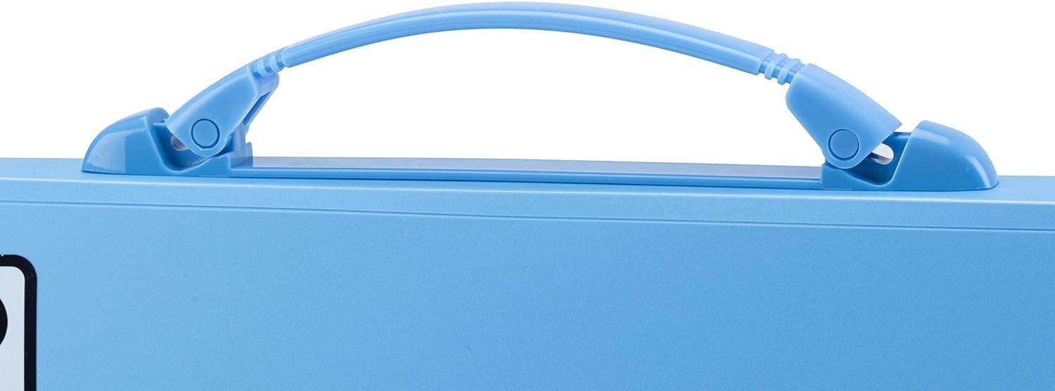 Worldone Expanding File Folder with Handle & Lock, 13 Indexed Pocket f ...