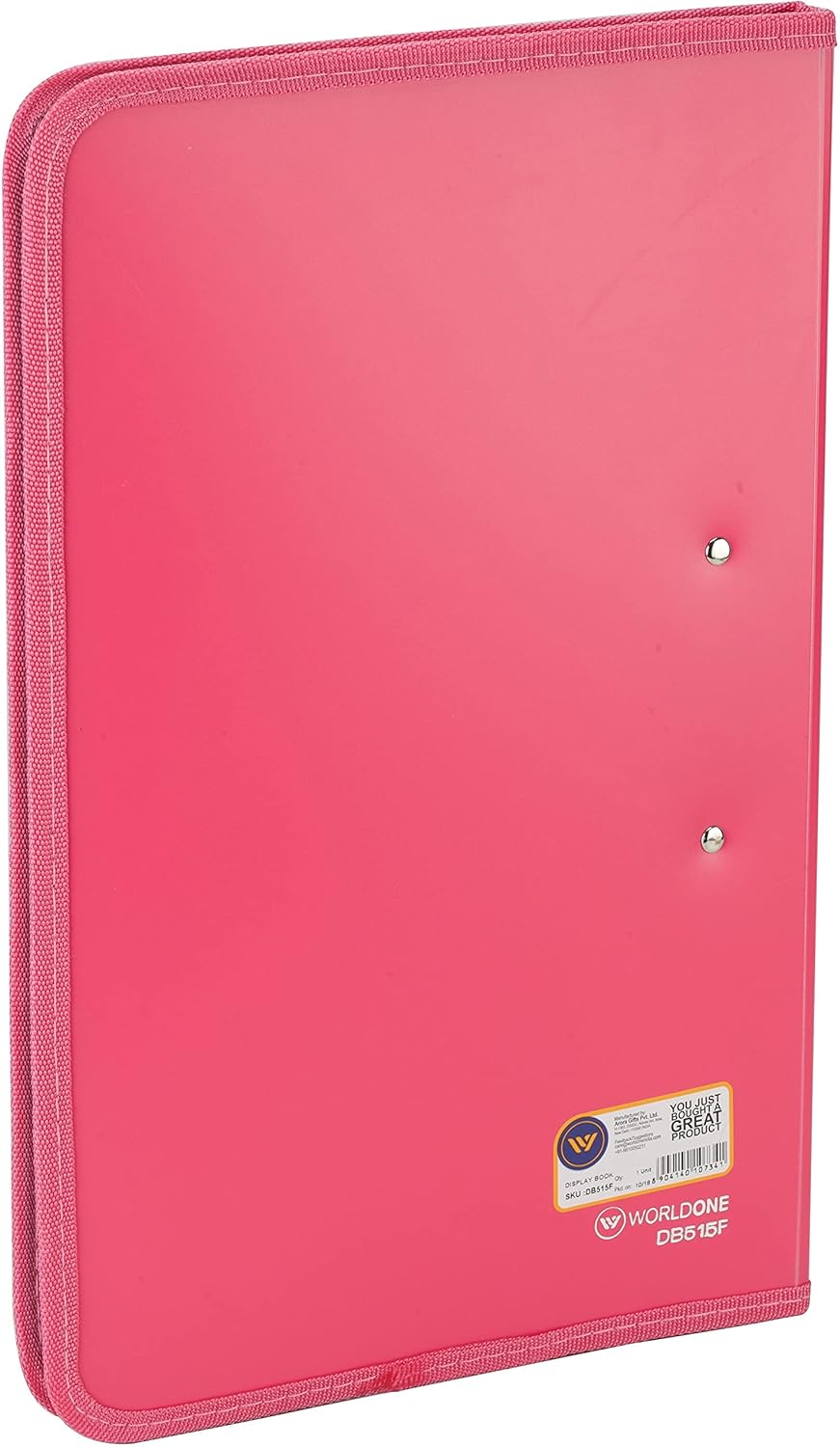 Zipper Display Book 20 Pockets – Worldone India Shoppe