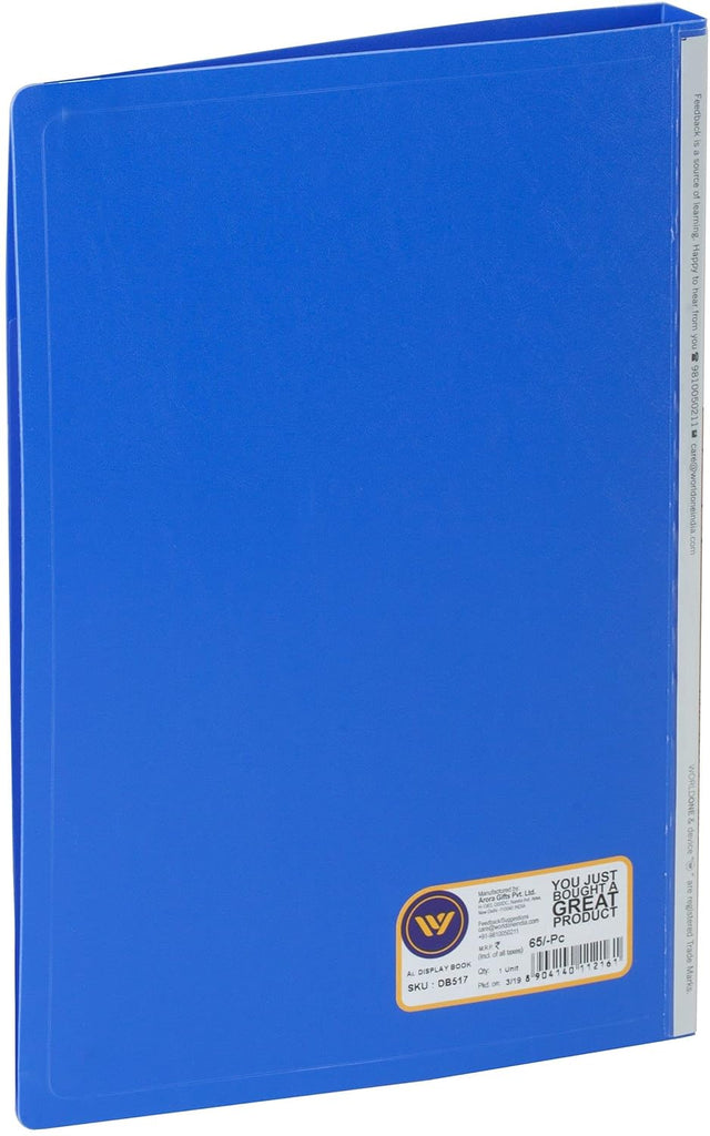 Display Book with 20 Pockets Small Size – Worldone India Shoppe