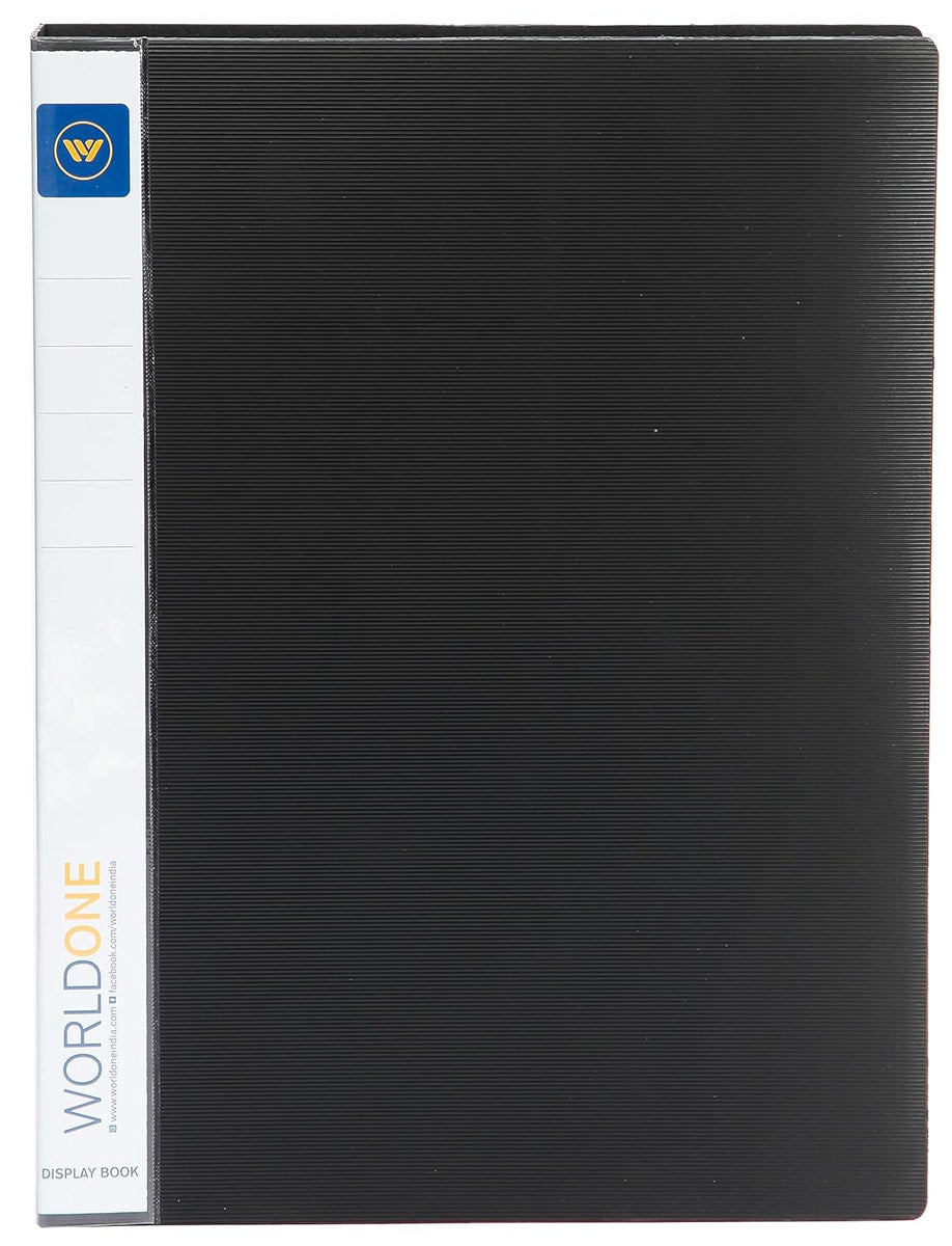 Display Book with 80 Pockets with case – Worldone India Shoppe