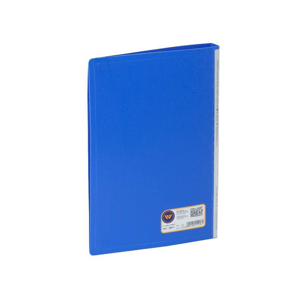 Worldone A5 Size Display Book File Folder (Small Size) with 20 Pockets ...