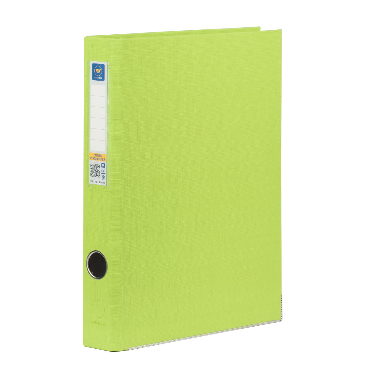 Worldone 2D Ring Binder File | A4 Size with 25mm Electroplated Clip, S ...
