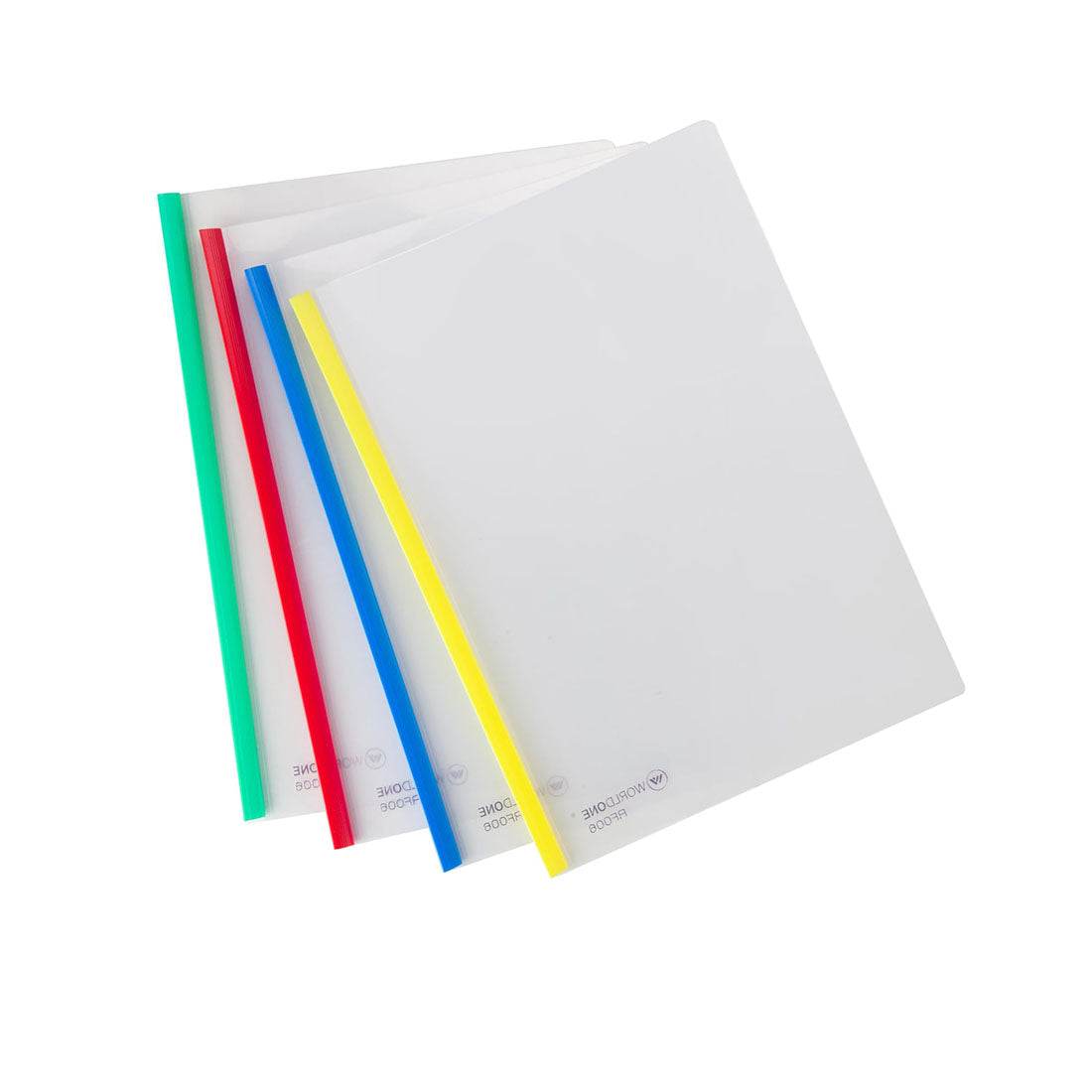 Worldone Slide Grip Binder File for Document 0.6mm PP Sheet Hold Up to ...