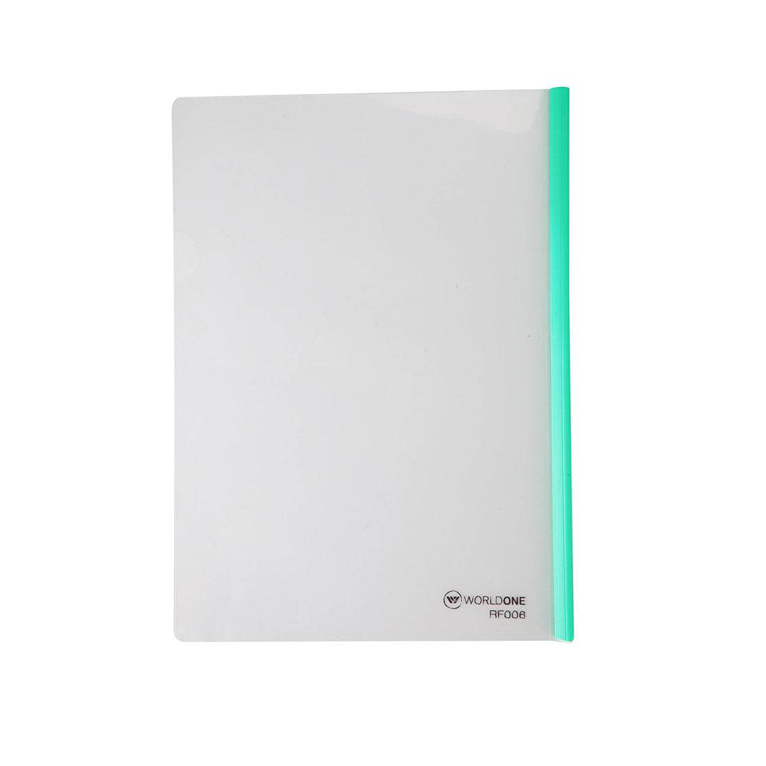 Worldone Slide Grip Binder File for Document 0.6mm PP Sheet Hold Up to ...