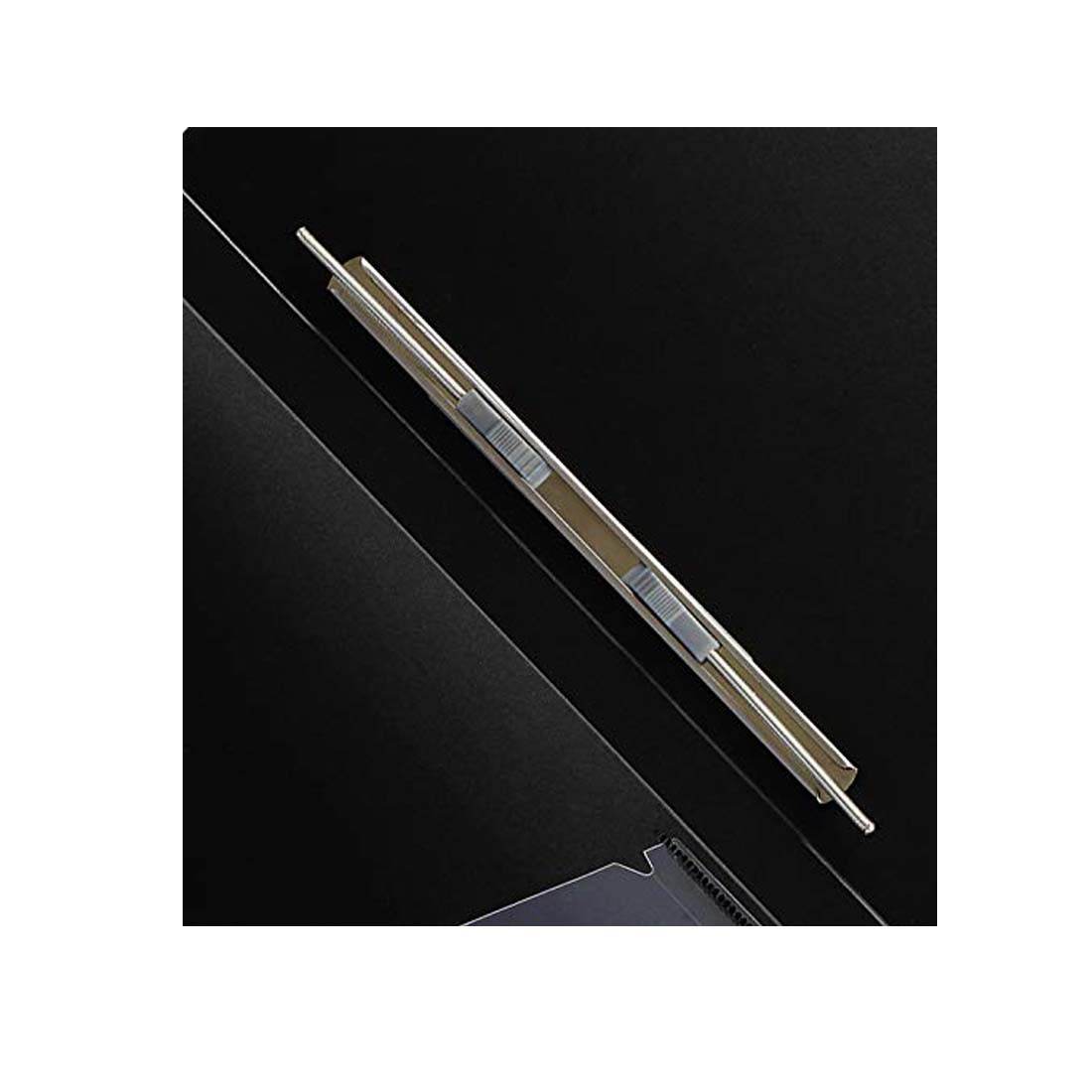 Worldone Twin Clip File with Half Pocket for Losse Papers, 0.8mm PP Sh ...