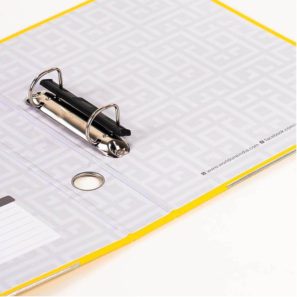 Worldone Lever Arch File, 2.6mm Thick PVC Sheet,110g Heavy Duty Arch C ...