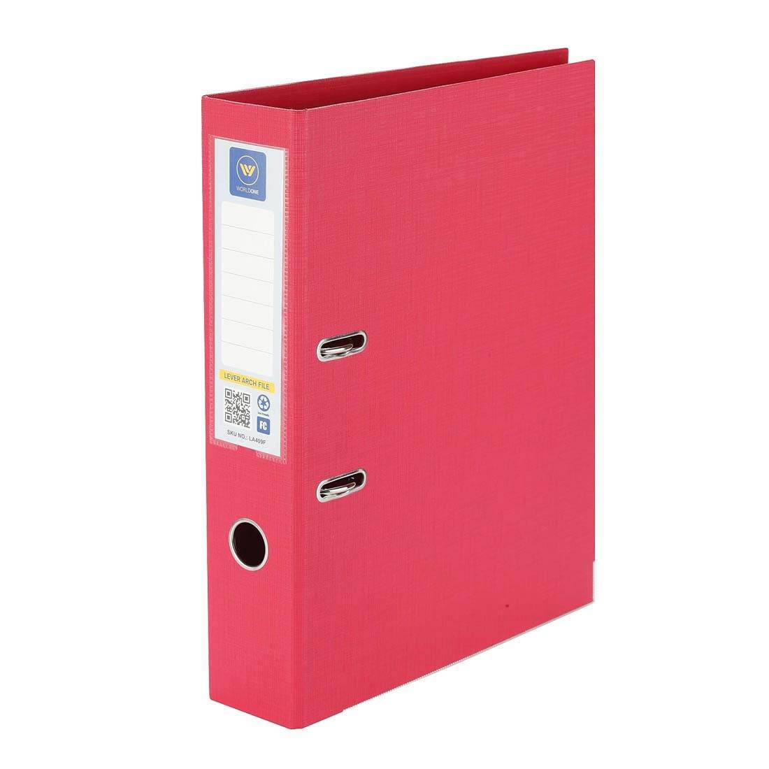 Worldone Lever Arch File, 2.6mm Thick PVC Sheet,110g Heavy Duty Arch C ...