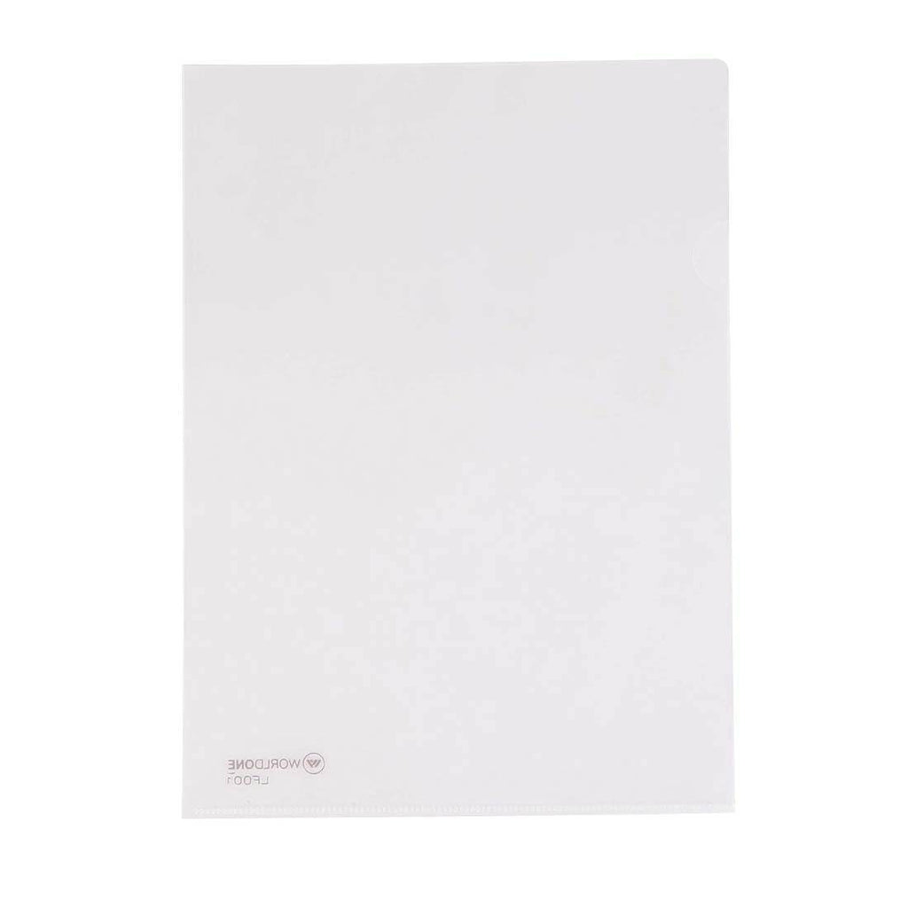Worldone Clear L Folder, Made of fine Virgin 140 Micron, Ideal for Kee ...