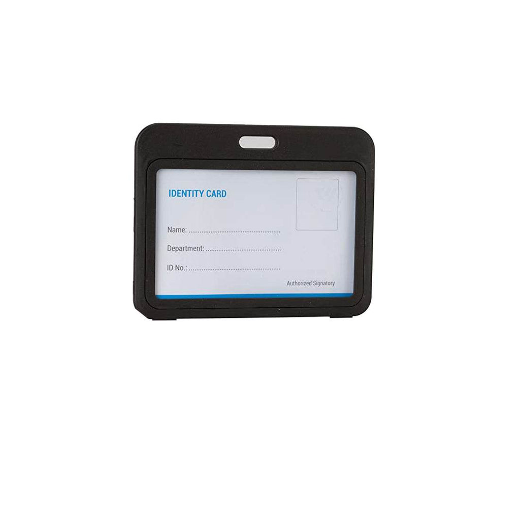 Worldone Plastic, 2 Sided, Premium, Hard, Durable, Display ID Card Hol ...