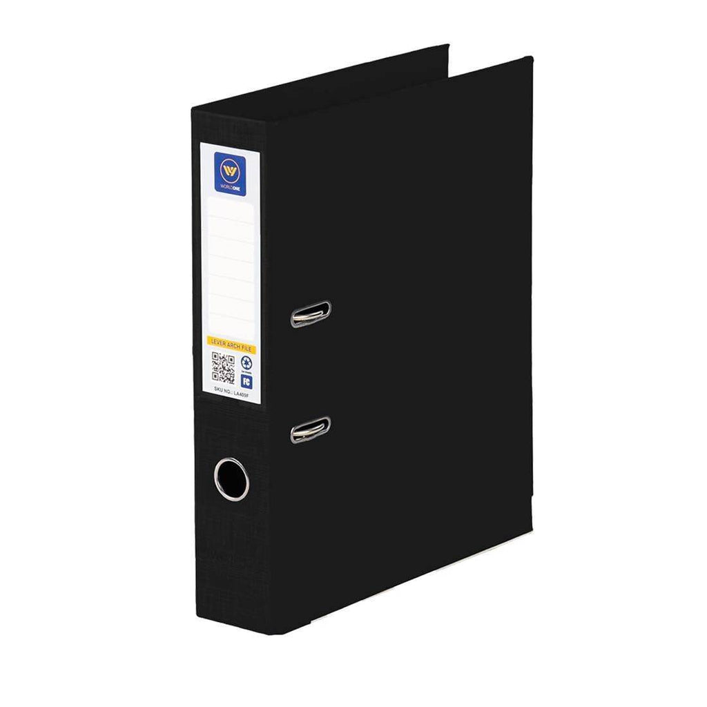 Worldone Lever Arch File, 2.6mm Thick PVC Sheet,110g Heavy Duty Arch C ...