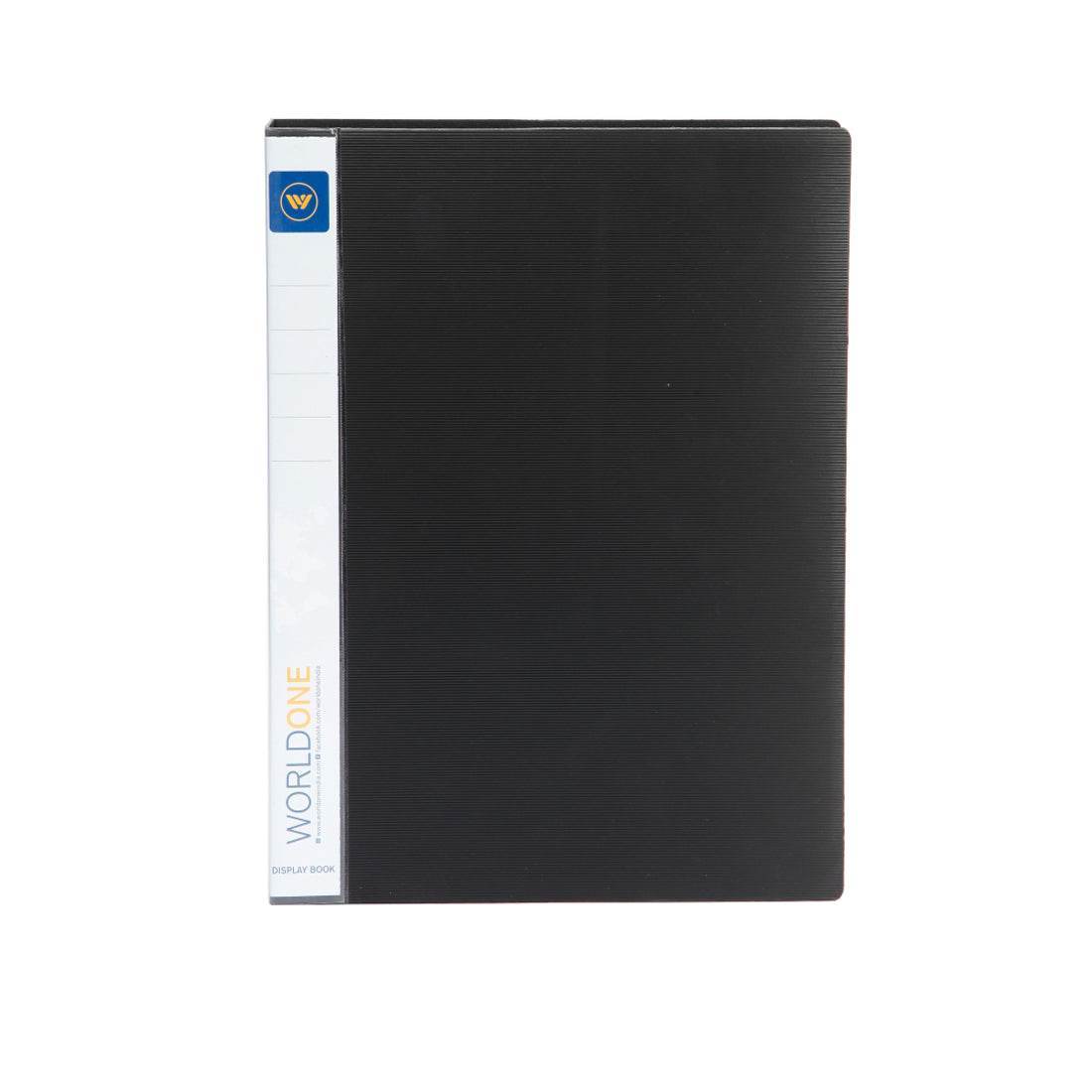 ‎Worldone Presentation Display Book File for Documents in Thick PP boa ...