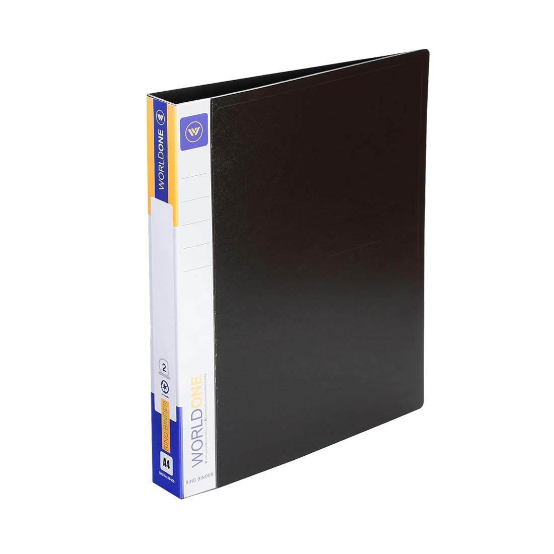 Worldone 2D Ring Binder 25 mm Chrome Plated Clip with 1.2mm Thick PP B ...