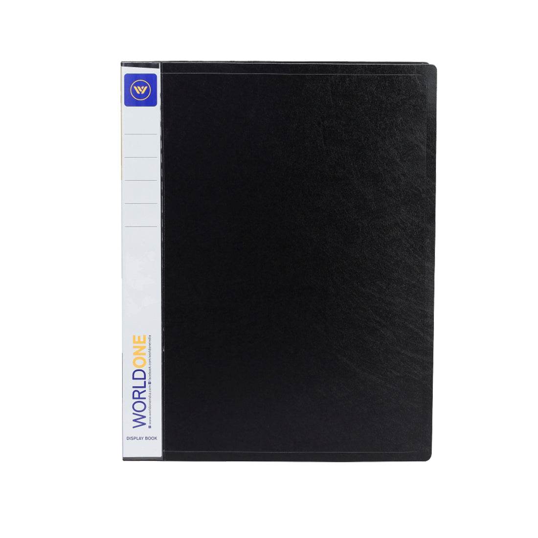 Worldone Display Book File for Documents | 0.8 mm virgin PP Sheet | 40 ...