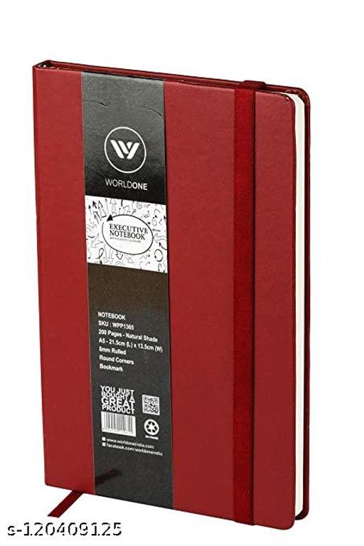PU Executive Notebook (PU Cover) – Worldone India Shoppe